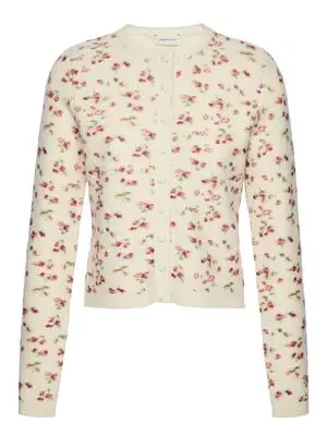 MAGDA BUTRYM Wool-Silk-Cashmere Blend Cardigan