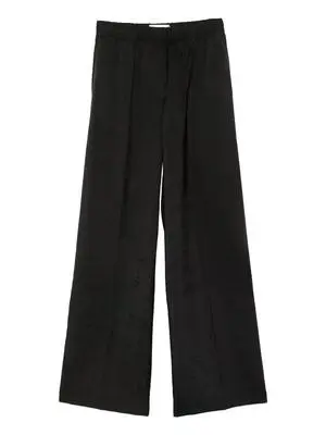 Christian Wijnants Elastic-waist Front-crease Trousers - Black