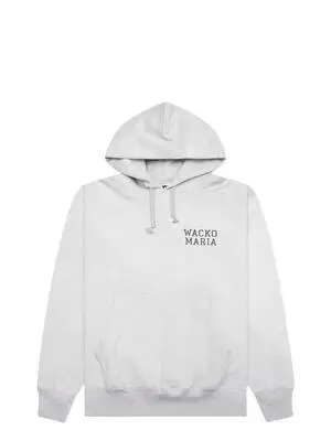 WACKO MARIA Logo-print Pullover Hoodie - Grey