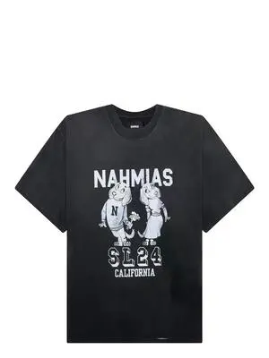 NAHMIAS Graphic-print T-shirt - Black