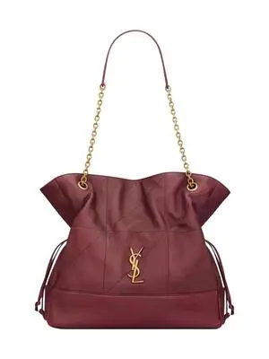 Saint Laurent Jamie Quilted Chain-strap Shoulder Bag - Red