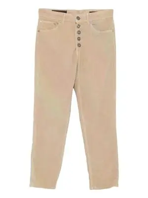 DONDUP Button-fly Trousers - Neutrals