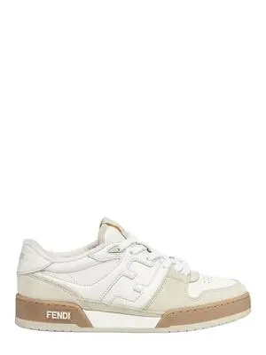 Fendi Match Sneakers - White