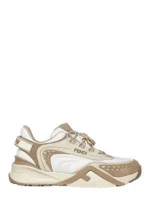 Fendi Flow Sneakers - Beige