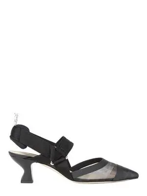 Fendi Colibrì Slingbacks - Black