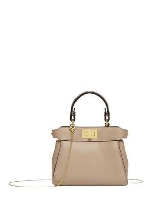 Fendi Nano Peekaboo Bag - Grey