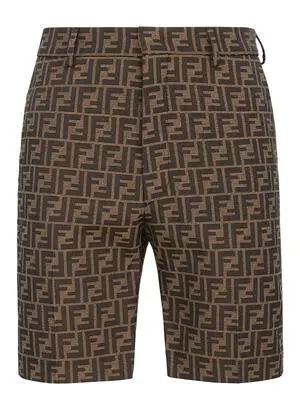 Fendi Bermuda Trousers - Brown