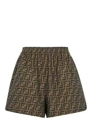 Fendi Shorts - Brown