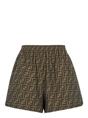Fendi Shorts Brown
