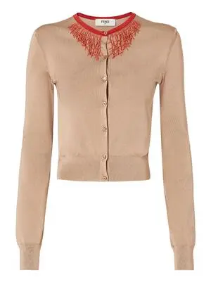 FENDI Cropped Cardigan