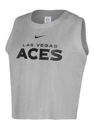 Nike Las Vegas Aces Wnba Mesh Tank Top - Grey