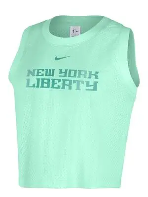 Nike New York Liberty Wnba Mesh Tank Top - Green