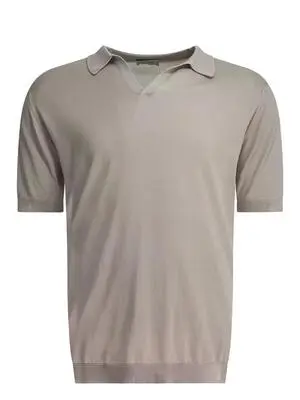 John Smedley Short-sleeve Polo Shirt - Neutrals