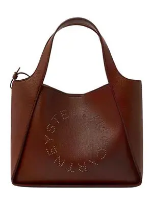 Stella McCartney Logo-detail Tote Bag - Brown