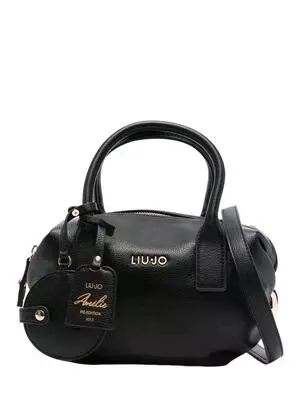 Liu Jo Round-handle Charm-detail Tote Bag - Black