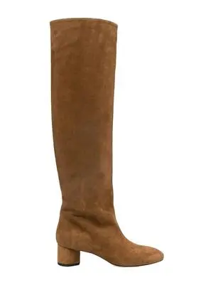 AeydĒ Knee-high Suede Boots - Brown