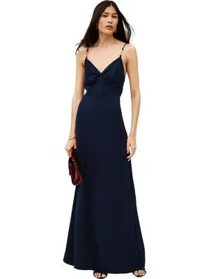 Ba&sh Clash Maxi Dress - Blue