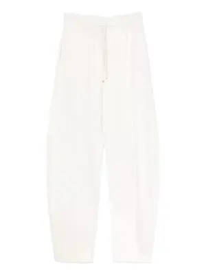 HAIKURE Drawstring-waist Track Pants - Neutrals