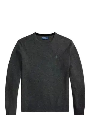 Polo Ralph Lauren Merino Wool Crew Neck Sweater - Grey