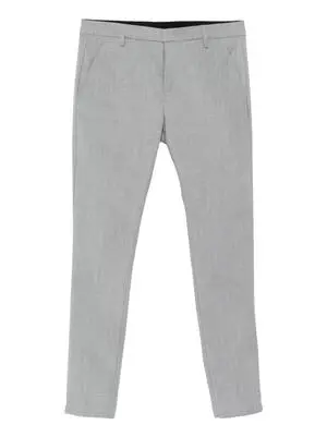 DONDUP Mélange-effect Trousers - Grey