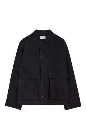LEMAIRE Boxy Denim Jacket - Black