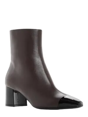 FERRAGAMO Sambi 60 Block Heel Booties - T Moro