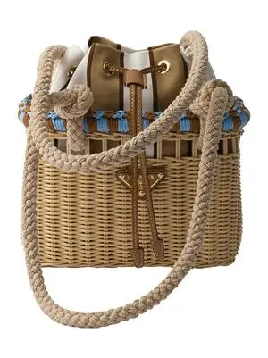 PRADA Prada Mini Wicker Bag