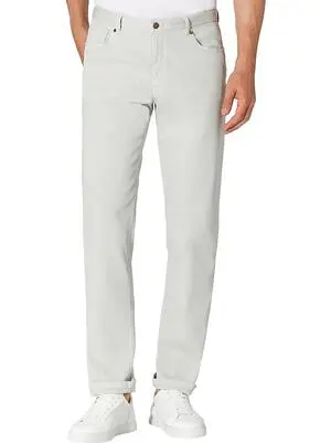 HILTL Cotton Structure Trousers - Pastel Grey