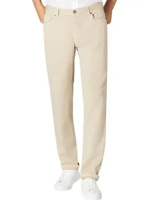 HILTL Cotton Structure Trousers - Sand