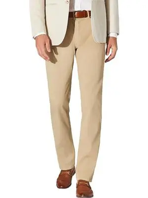 HILTL Cotton Structure Trousers - Walnut