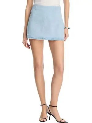 Steve Madden Cindi Denim Mini Skirt - Del Ray Wash
