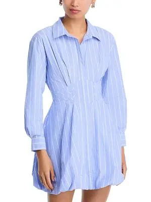 Steve Madden Arielle Shirt Dress - Soft Blue