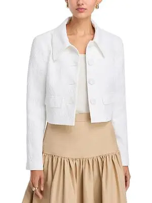 CAROLINA HERRERA Cropped Collared Jacket