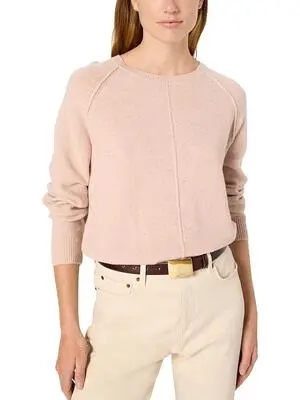 Gerard Darel Elisa Exposed Seam Sweater - Nude