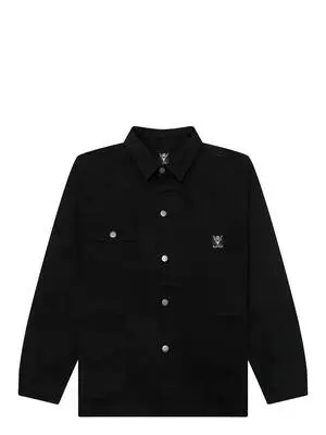 SOUTH2 WEST8 Button-fastening Shirt Jacket - Black