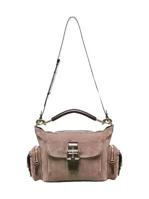 Chloé Suede Cross-body Bag - Neutrals