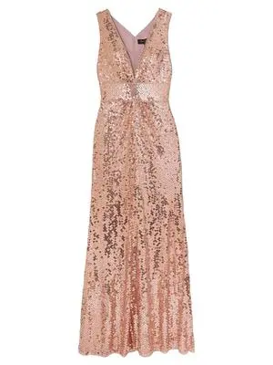 Jenny Packham Supernova Embellished Sequined Tulle Gown - Pink