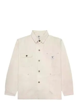 SOUTH2 WEST8 Patch-pocket Shirt Jacket - Neutrals