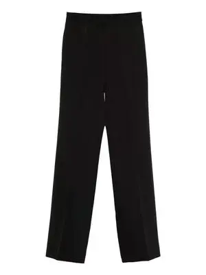 ERMANNO FIRENZE Elasticated-waist Trousers - Black