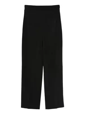 Alberta Ferretti Straight-leg Trousers - Black