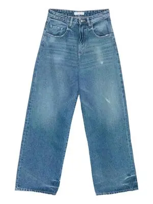 ICON DENIM LA Poppy Distressed Jeans - Blue