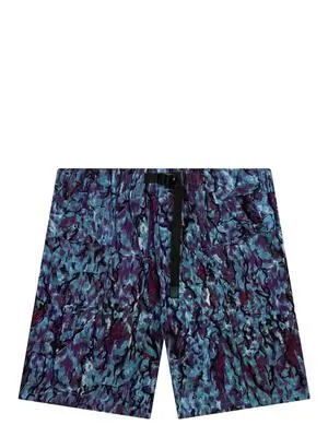 SOUTH2 WEST8 Camouflage-print Cargo Shorts - Blue