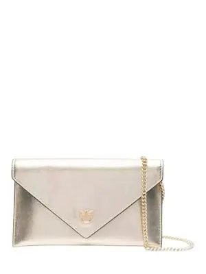 Pinko Flap Chain Mini Bag - Gold