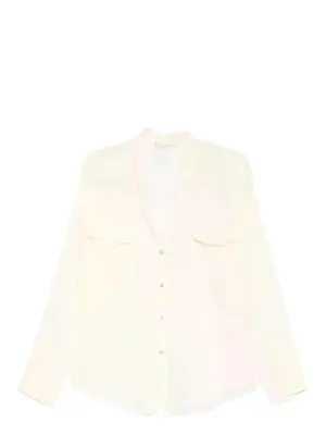FORTE_FORTE Drop-shoulder Shirt - Neutrals