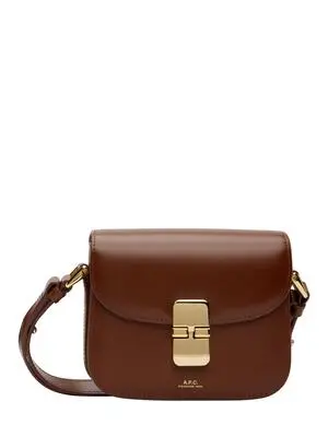 A.p.c. A.P.C. Grace Mini Bag Cad Hazelnut