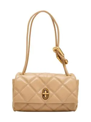Marc Jacobs Dual Mini Leather Shoulder Bag - Camel