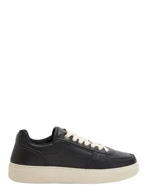 REPRESENT Initial Leather Sneakers - Black