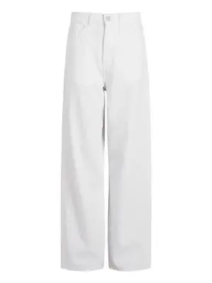 RÓHE Low-rise Wide-leg Jeans - White