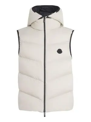 Moncler Quilted Guesac Gilet - Beige