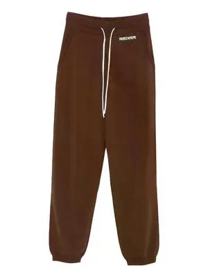 Patrizia Pepe Drawstring-waist Track Pants - Brown